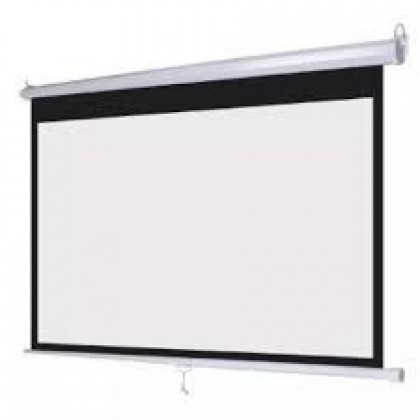 MEKI 120D Manual Wall Mount Screen 72" x 96" (6 x 8-feet)