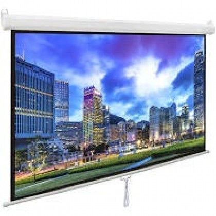 MEKI Manual Wall Mount Screen 70" x 70" (6-feet)