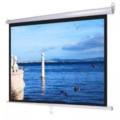 MEKI Manual Wall Mount Screen 120" x 120" (10-feet)