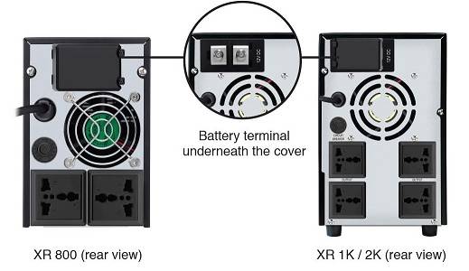 NEUROPOWER Xtended Runtime 2kVA Line Interactive UPS