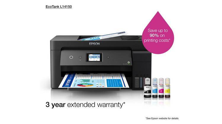 Epson EcoTank L14150 A3+ Wi-Fi Duplex Wide-Format All-in-One Ink Tank ...