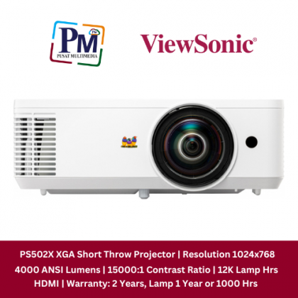 ViewSonic PS502X XGA Short Throw Projector