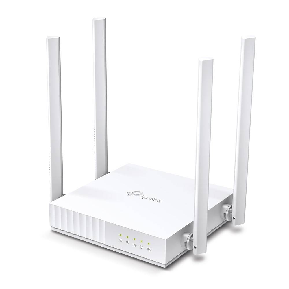 TP-LINK Wireless-AC750 Dual-Band Wi-Fi Router, 5 x LAN, 4 x Ext ...