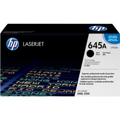 HP 645A Genuine Black Toner Cartridge