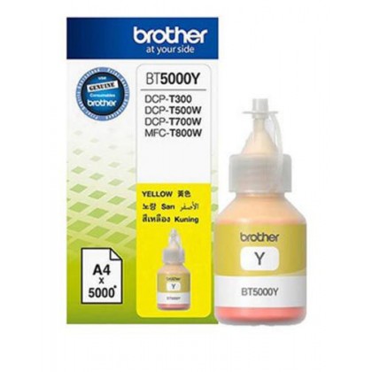 Brother BT5000Y Genuine Yellow Refill Ink