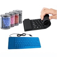PROBEX USB Flexible Silicone Keyboard