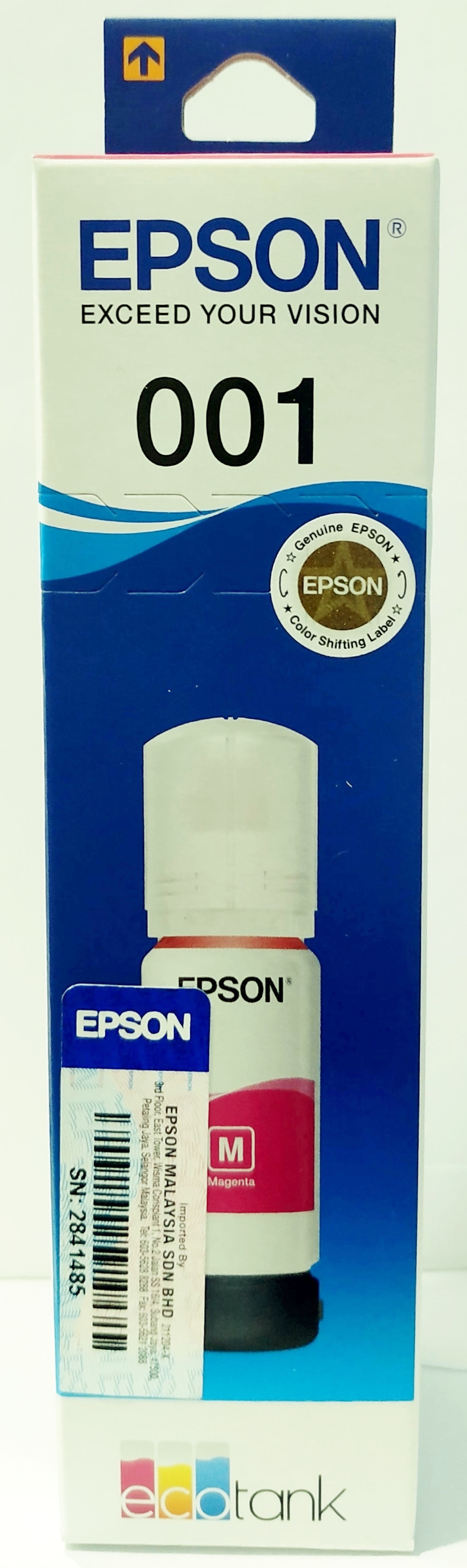 Epson 001 Genuine Magenta Refill Ink