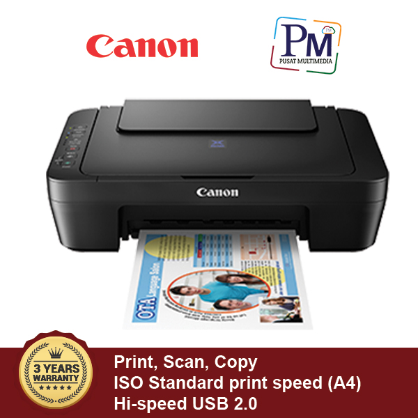 CANON PIXMA E470 3 In 1 Wi Fi Ink Efficient Printer canon-pixma-e470-3-in-1-wi-fi-ink-efficient-printer