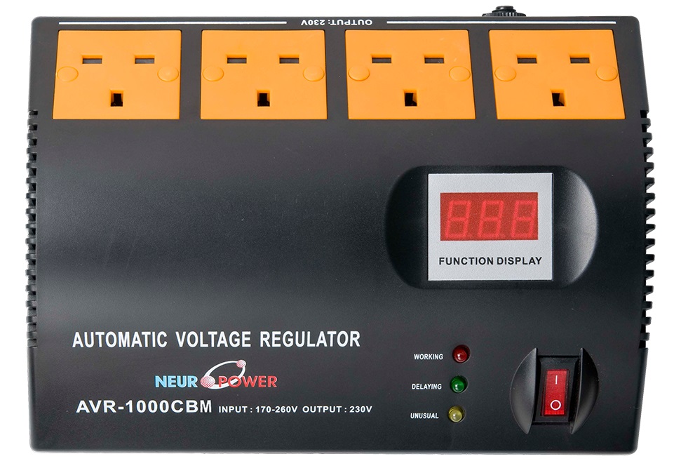 NEUROPOWER AVS800CBM Automatic Voltage Stabilizer 800VA