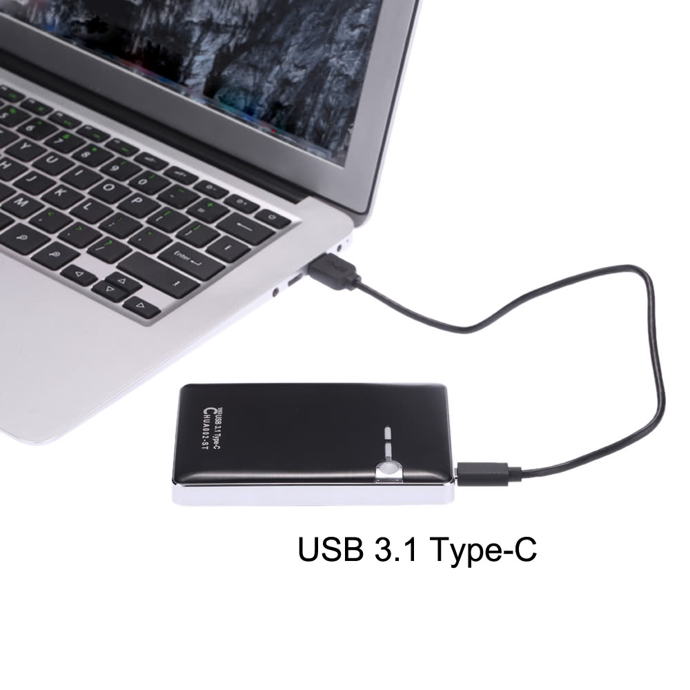 Laptop Bundled Kit - 2.5" USB Enclosure And Cable For External Storage