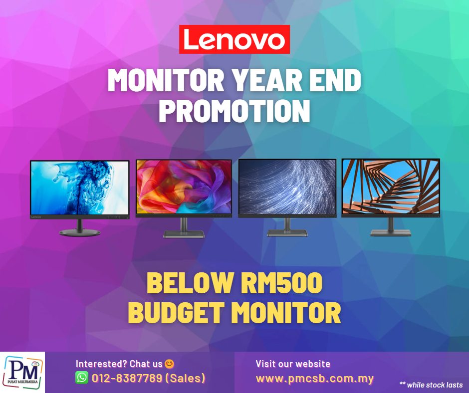 Lenovo Monitor Promotion