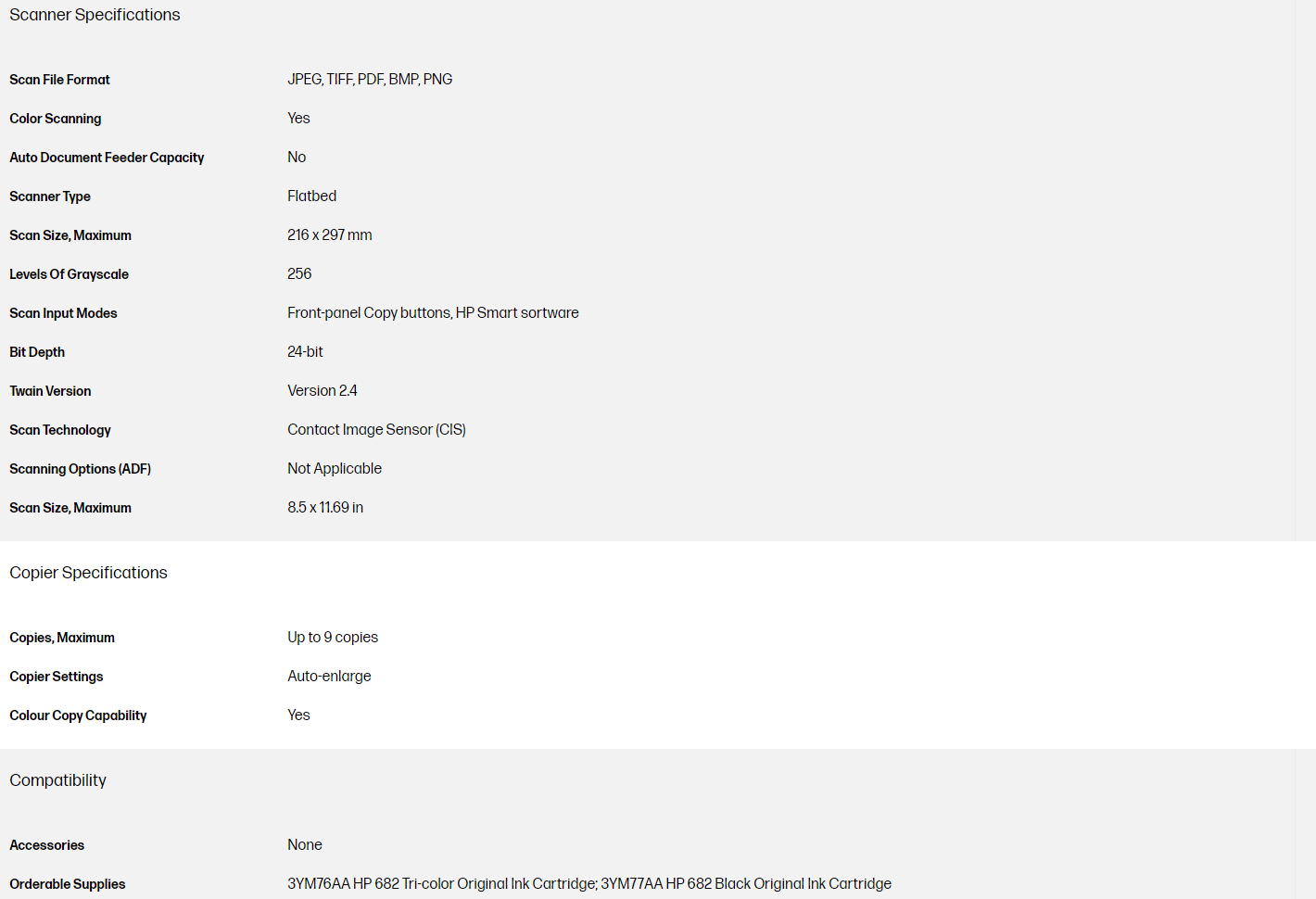 HP DeskJet Ink Advantage 2875 All-in-One Printer